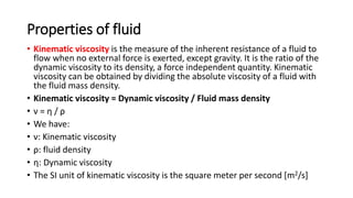 Introduction to biofluid mechanics | PPTX