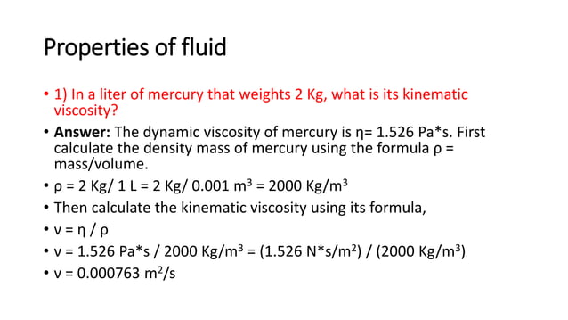 Introduction to biofluid mechanics | PPTX | Physics | Science