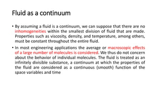 Introduction to biofluid mechanics | PPTX