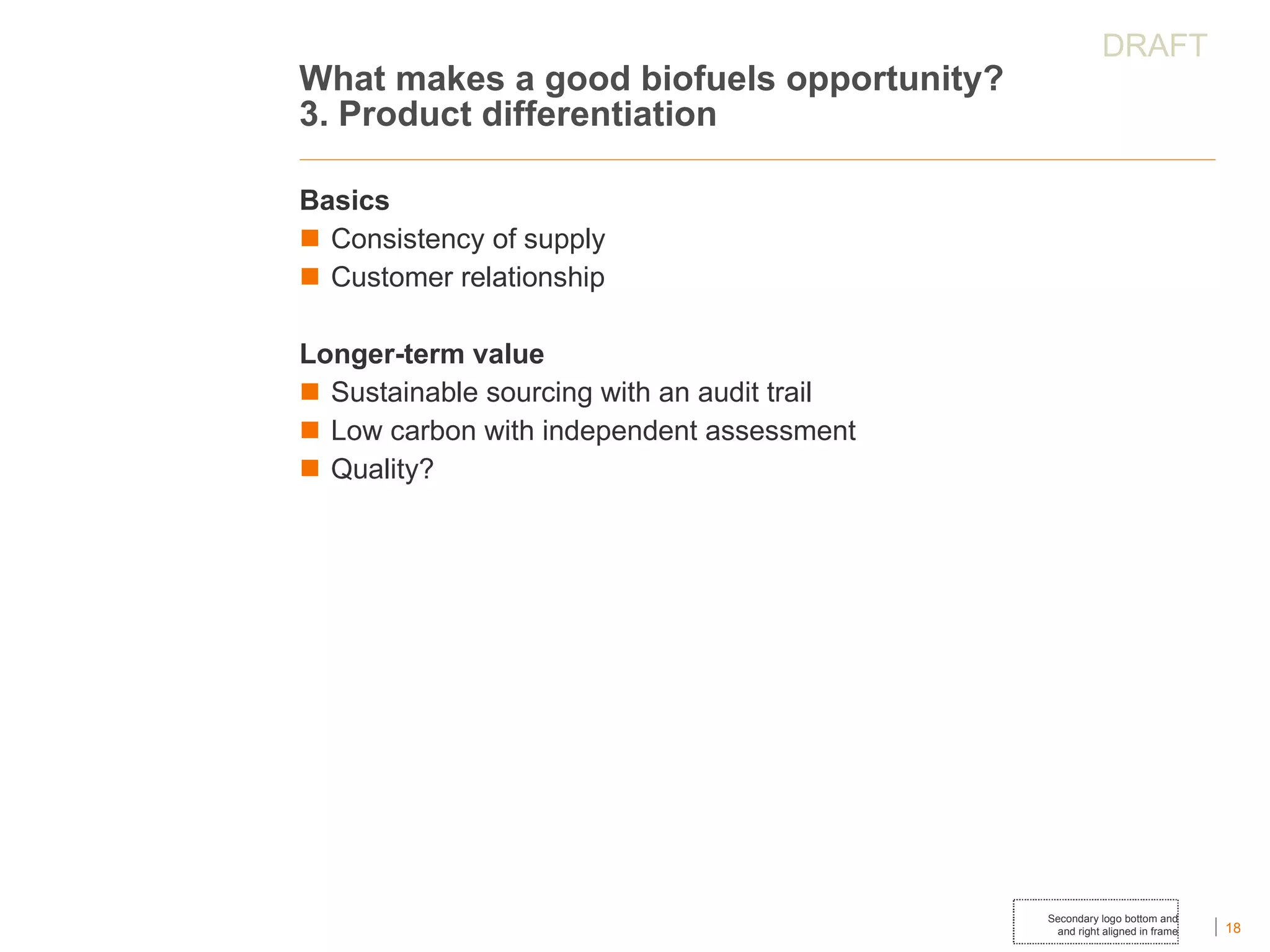 Introduction To Biofuels | PPT | Agriculture | Industries