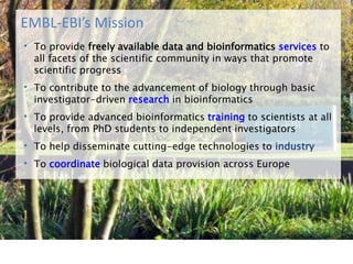 Introduction to bioinformatics | PPTX