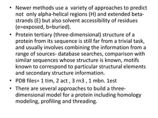Introduction to bioinformatics | PPTX