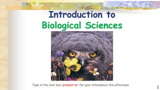 Introduction to Biological Sciences.pptx