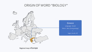 Introduction to biology | PPTX