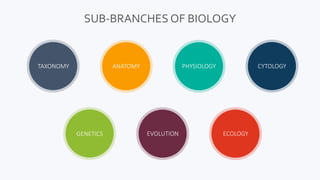 Introduction to biology | PPTX