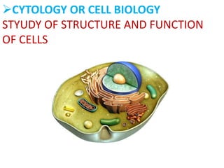 Introduction to biology | PPTX