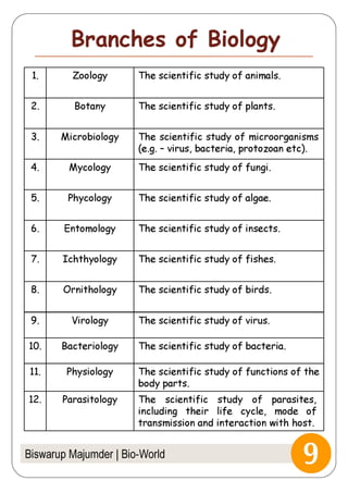 Introduction to Biology | PDF | Biological Sciences | Science