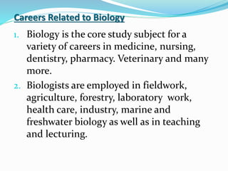 Introduction to biology | PPT