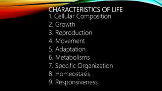 Introduction to biology | PPTX | Biological Sciences | Science