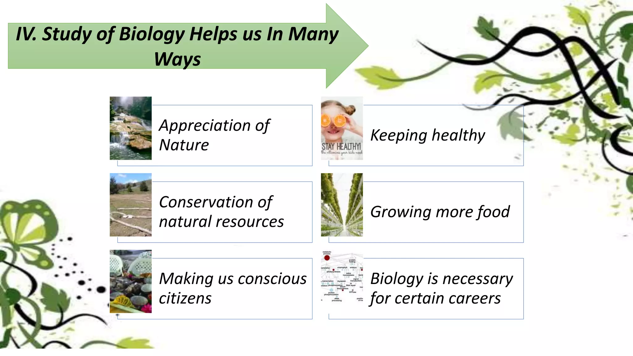 Introduction to biology | PPTX