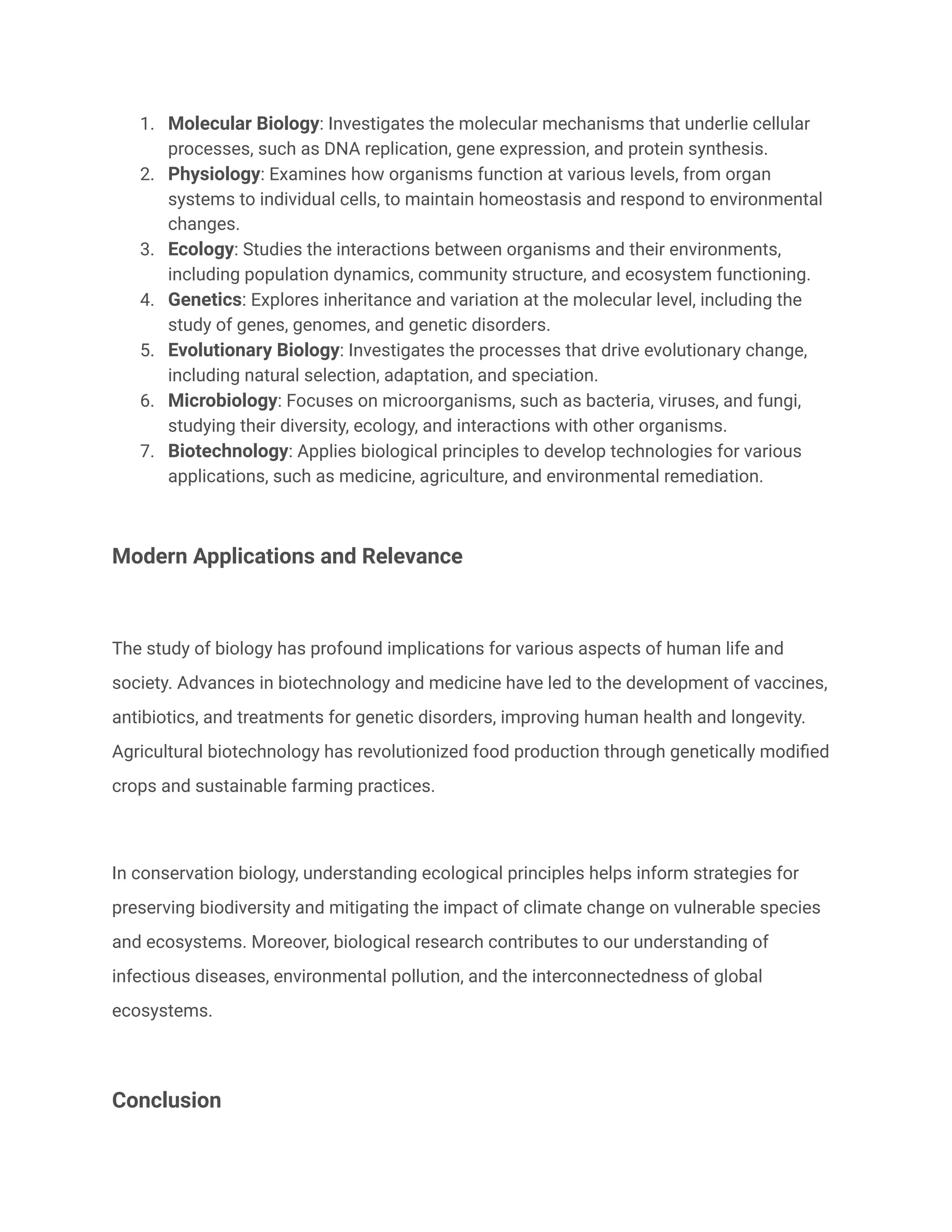 Intr Introduction to Biology: Exploring the Diversity of Life | PDF