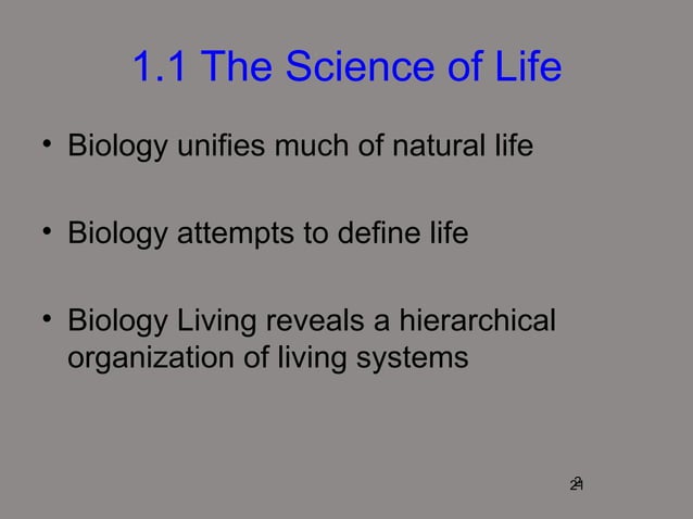 A Presentation on Introduction to Biology.ppt