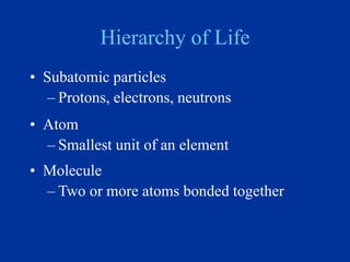 Introduction to biology to be taught earlier | PPT