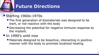 Introduction to Biomaterials.ppt teknik elektro | PPT