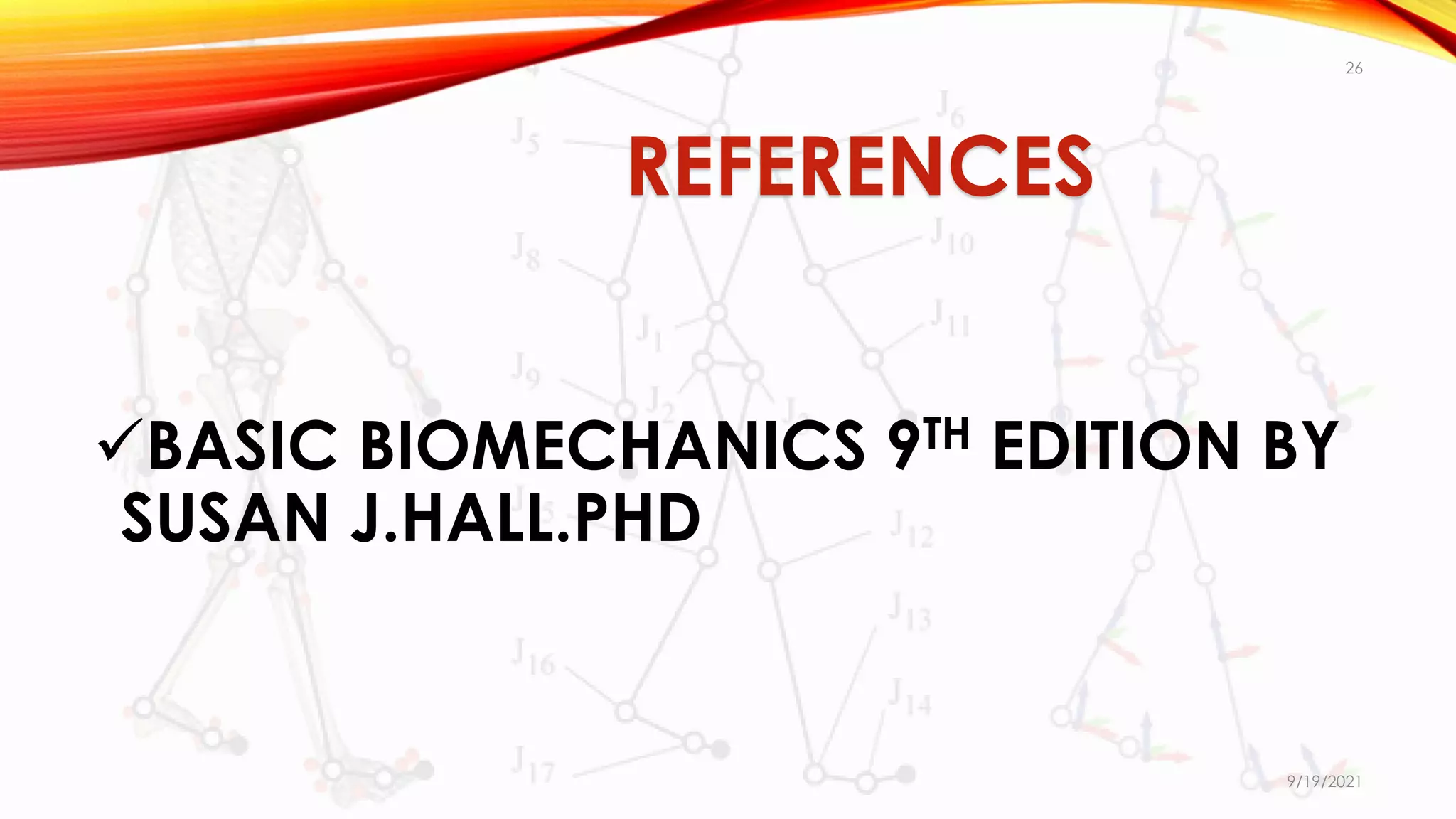 Introduction to biomechanis and ergonomics 1 | PDF