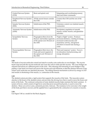 Answers to Exercises for Introduction to Biomedical Engineering (3rd Edition) by Enderle ...