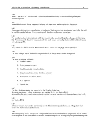 Answers to Exercises for Introduction to Biomedical Engineering (3rd Edition) by Enderle ...