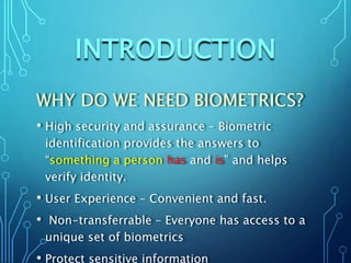 INTRODUCTION TO BIOMETRIC.pptx