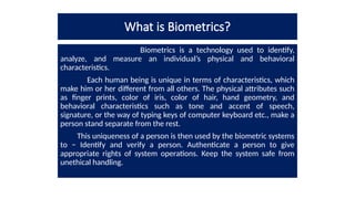 Introduction to Biometrics for Beginners.pptx