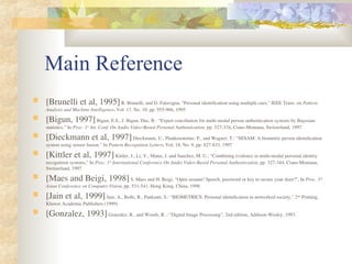 Introduction To Biometrics by muttan.ppt