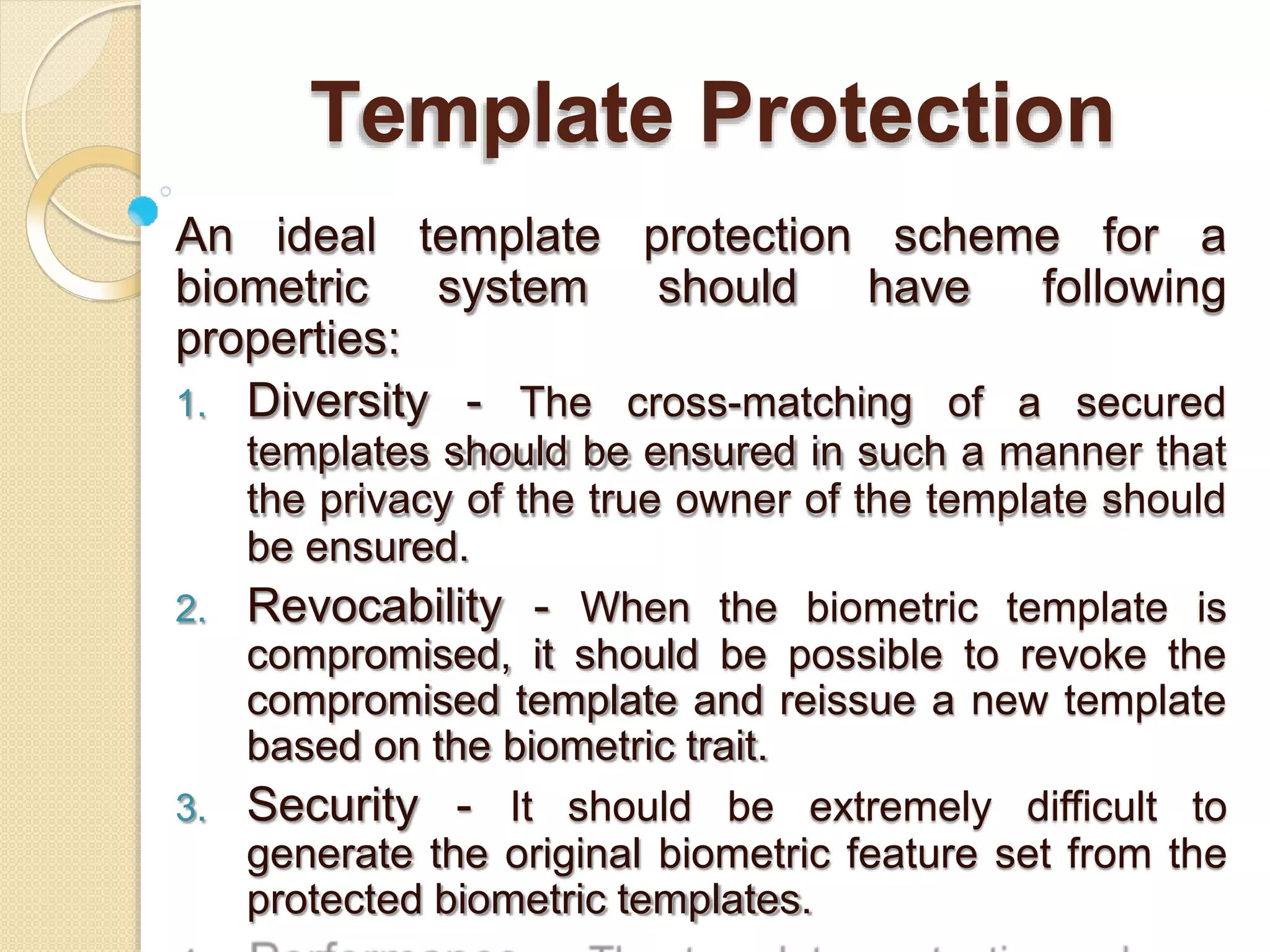 Introduction To Biometrics Security Pptx