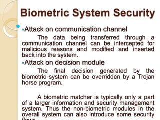 Introduction to BIOMETRICS Security.pptx