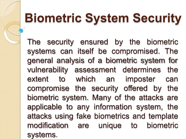 Introduction to BIOMETRICS Security.pptx
