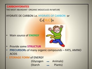 INTRODUCTION TO BIOMOLECULES. It includes detailed notes of ...