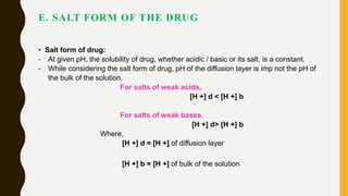 Introduction to biopharmaceutics (Part:05) | PPTX