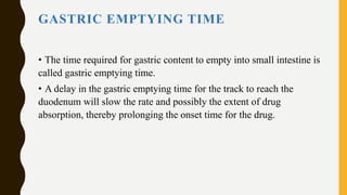 Introduction to biopharmaceutics (part:04) | PPT