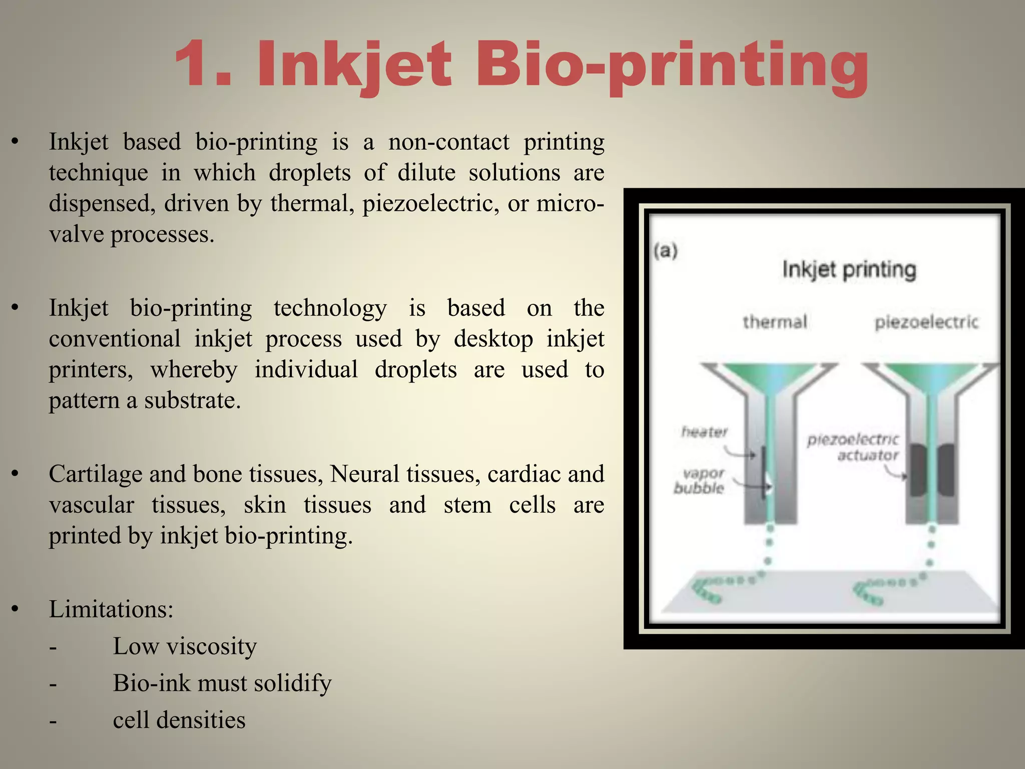 Introduction to 3D Bio-printing | PPTX