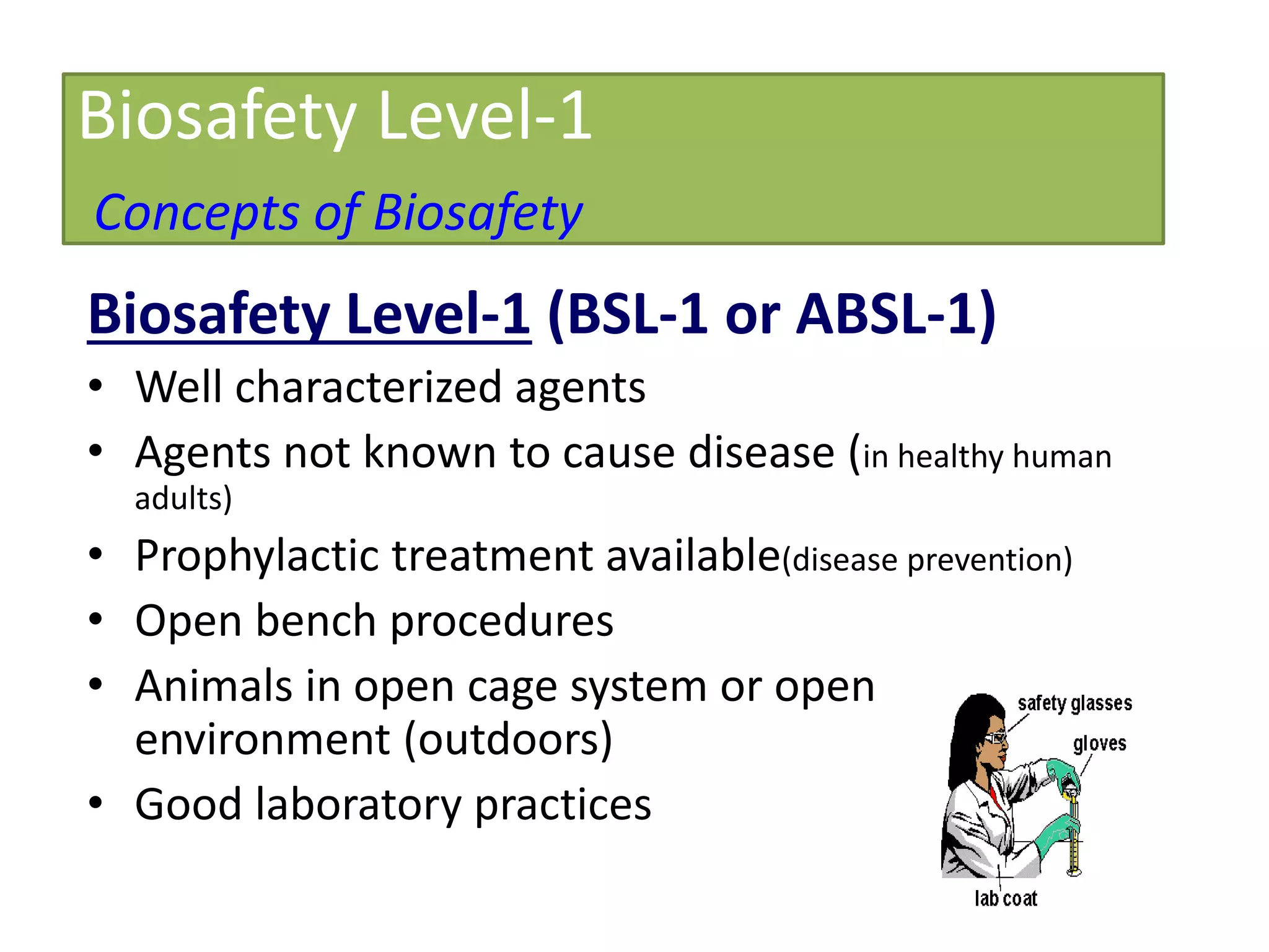 Introduction to biosafety | PPTX