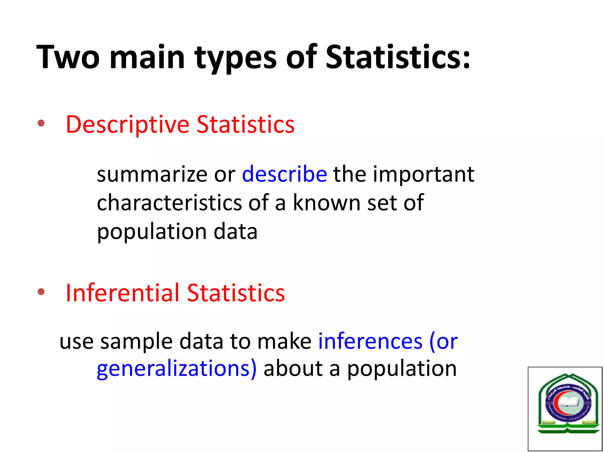 Introduction to biostatistics | PDF