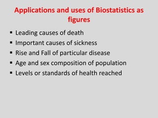 Introduction to biostatistics | PPTX