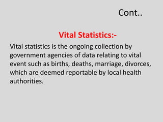 Introduction to biostatistics | PPTX