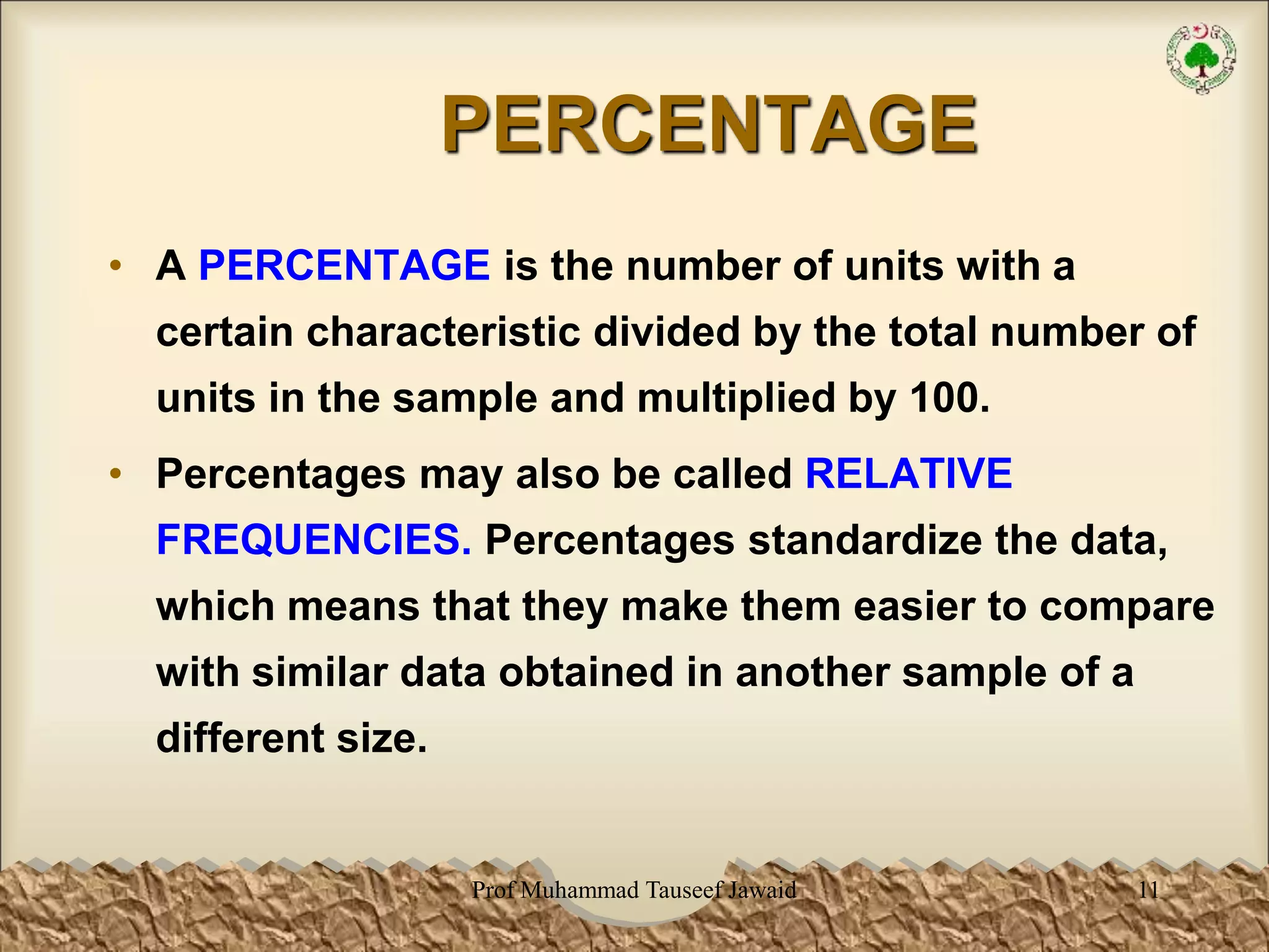 Introduction To Biostatisticsppt