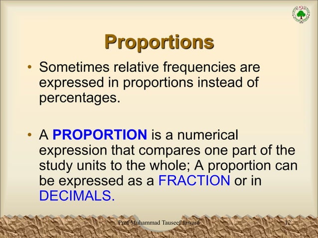 Introduction To Biostatisticsppt