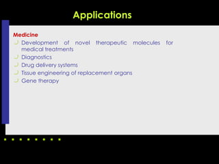 Introduction to biotechnology | PPTX