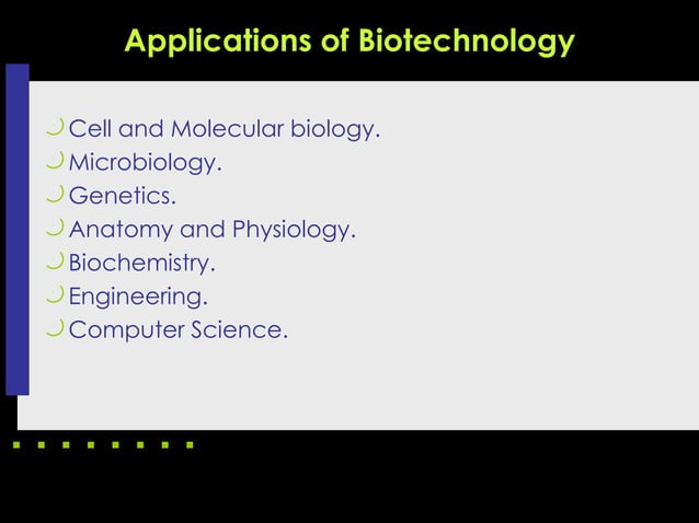 Introduction to biotechnology | PPTX