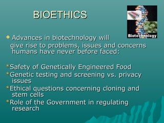 Introductionto biotechnology | PPT