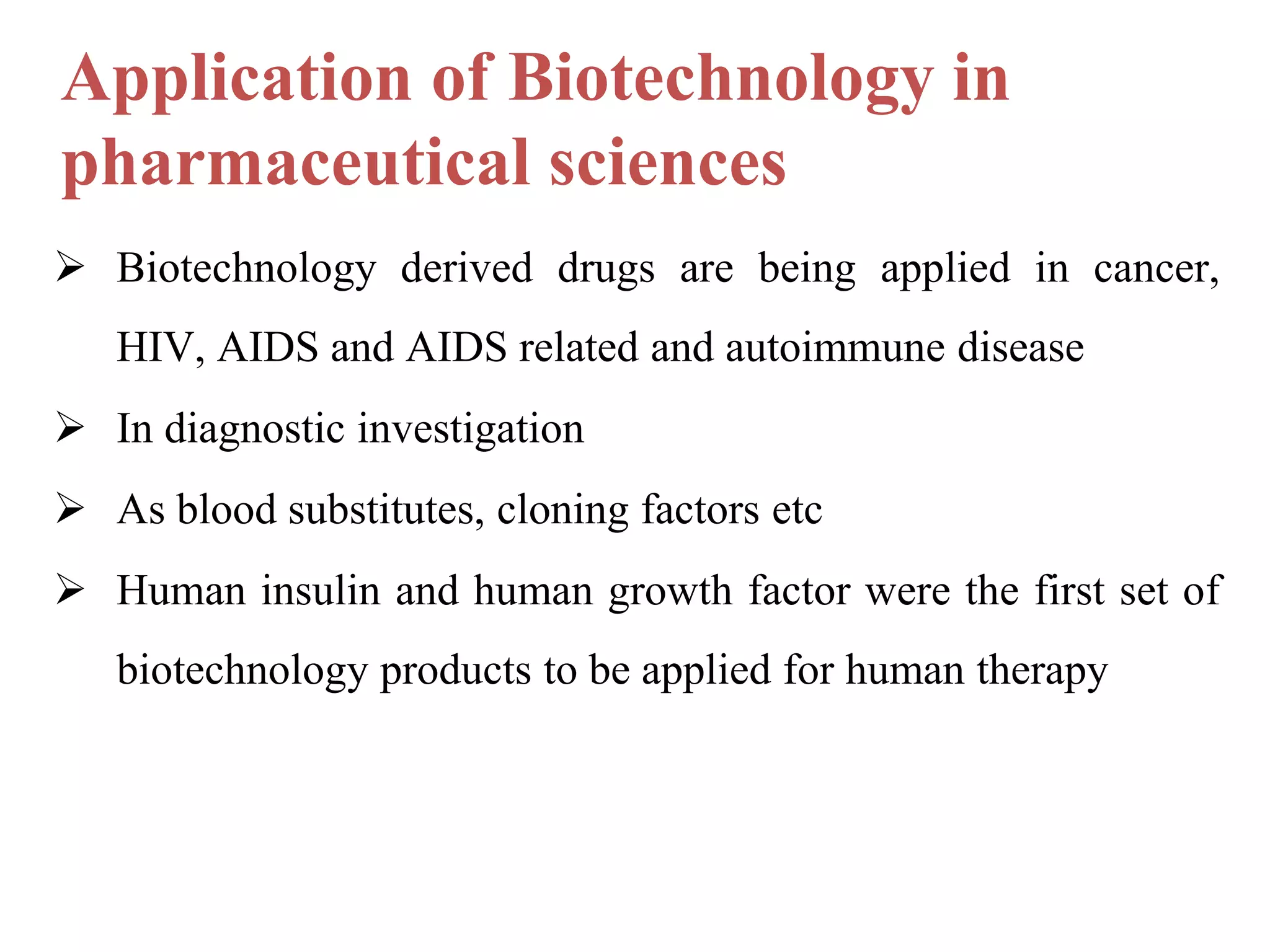Introduction to biotechnology | PDF