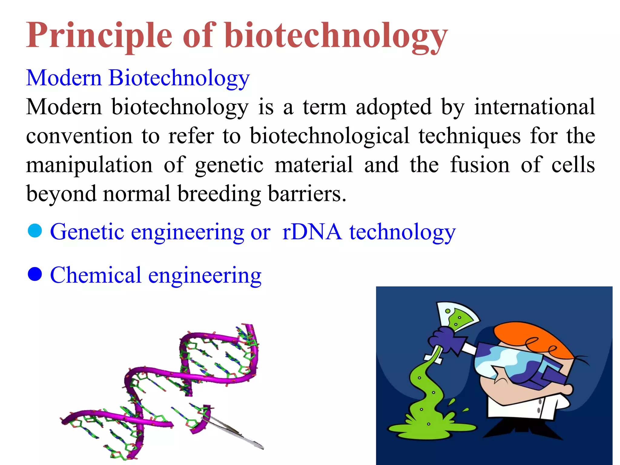Introduction to biotechnology | PDF