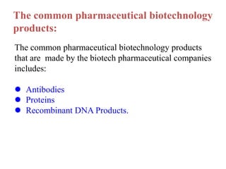 Introduction to biotechnology | PDF