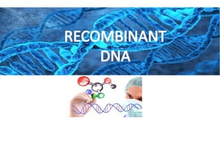 Introduction to biotechnology, genetic engineering and rDNA technology ...