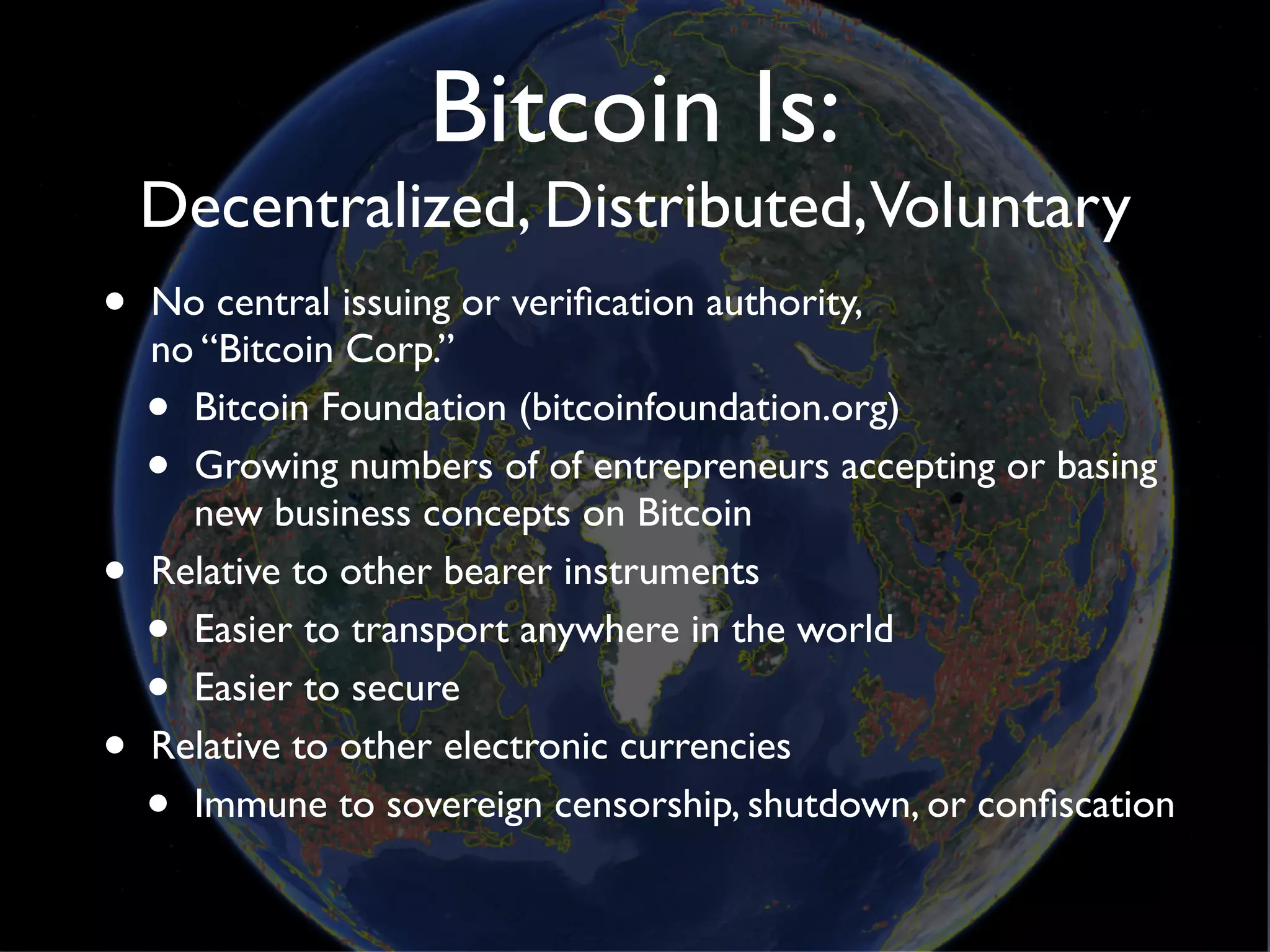 Introduction to bitcoin | KEY