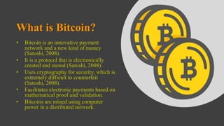 Introduction To Bitcoin | PPT