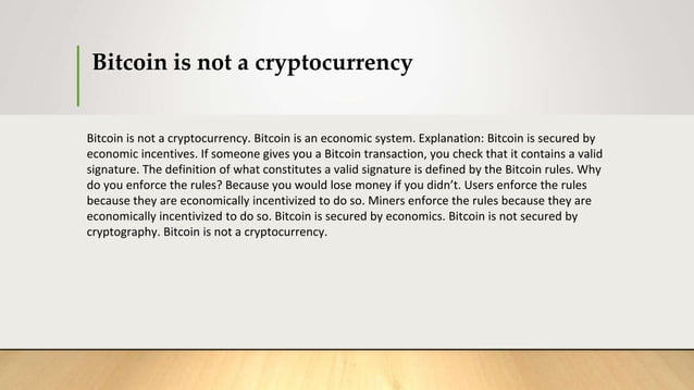 Introduction to bitcoin | PPTX | Internet | Computing