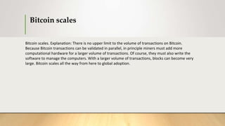 Introduction to bitcoin | PPTX | Internet | Computing