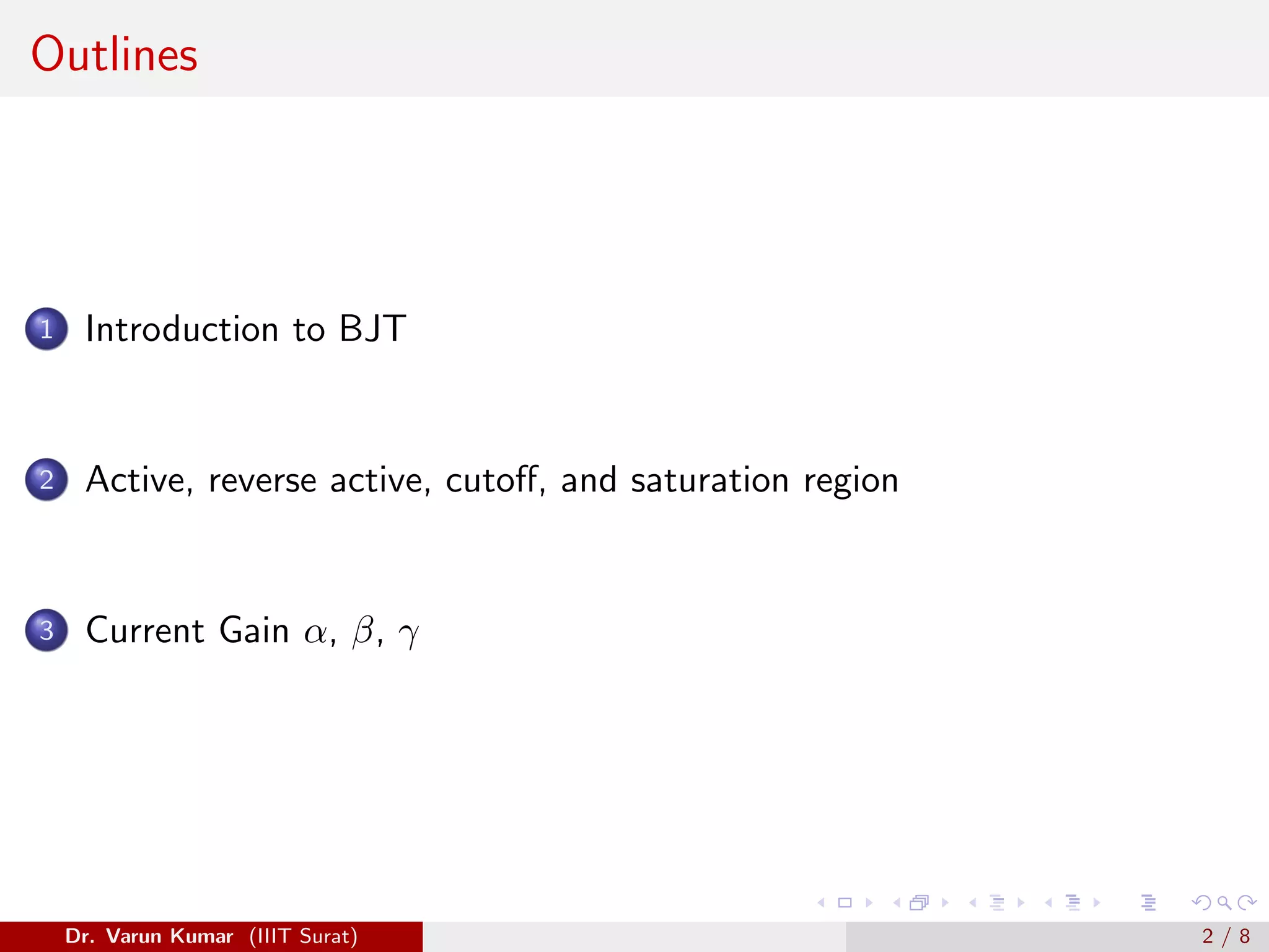 Introduction to BJT | PDF