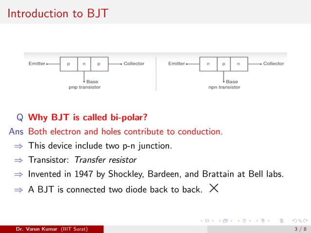 Introduction to BJT | PDF